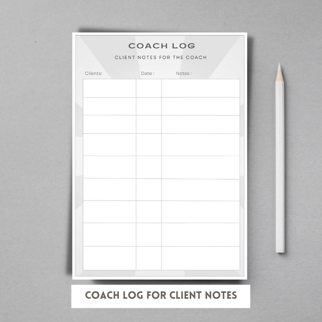 Coaching Intake Form,client Onboarding,client Log,coach Log,wheel of ...