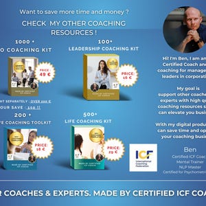 ICF Coaching Competency Checklist Canva Template | Editable Coach Tool ...