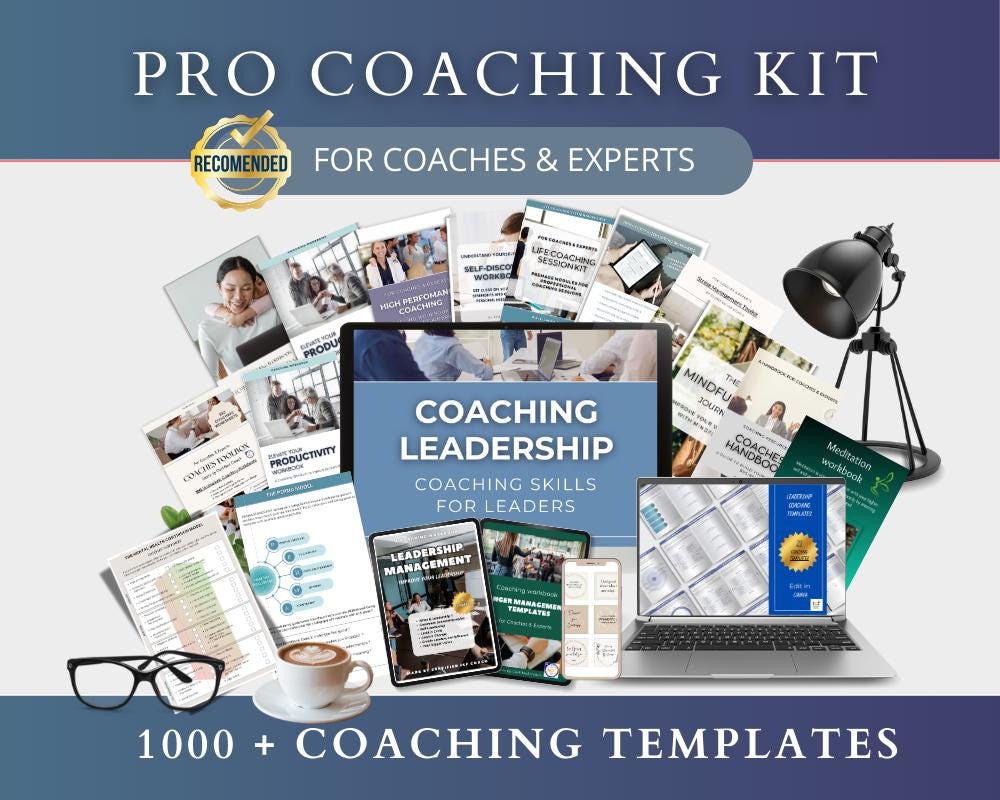 Pro Coaching 1000+ Coaching Bundle for Coaches, Canva Coaching ...