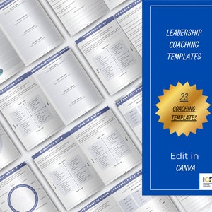 Leadership Coaching Worksheet I Business Coaching Template I Career ...