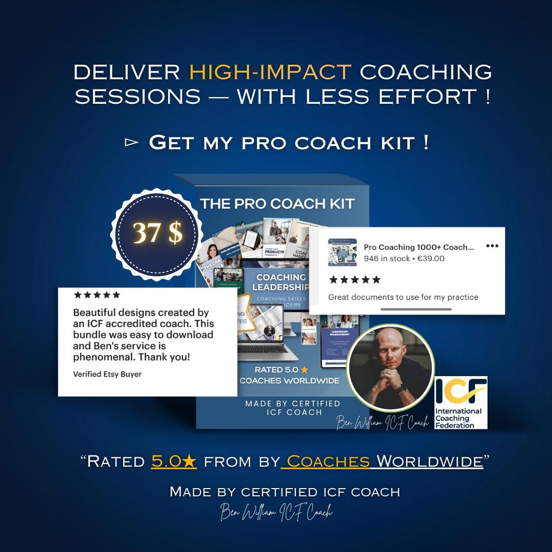 Pro Coaching Kit With 1000+ Coaching Templates | Canva Coaching ...