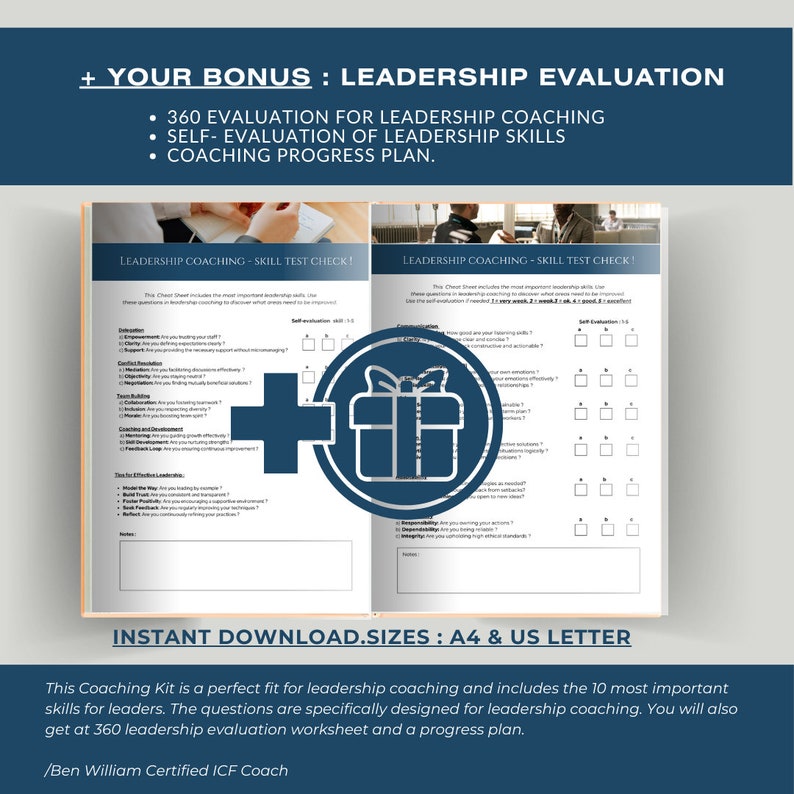 100 Leadership Coaching Template, Leadership Skill Training, Coaching ...