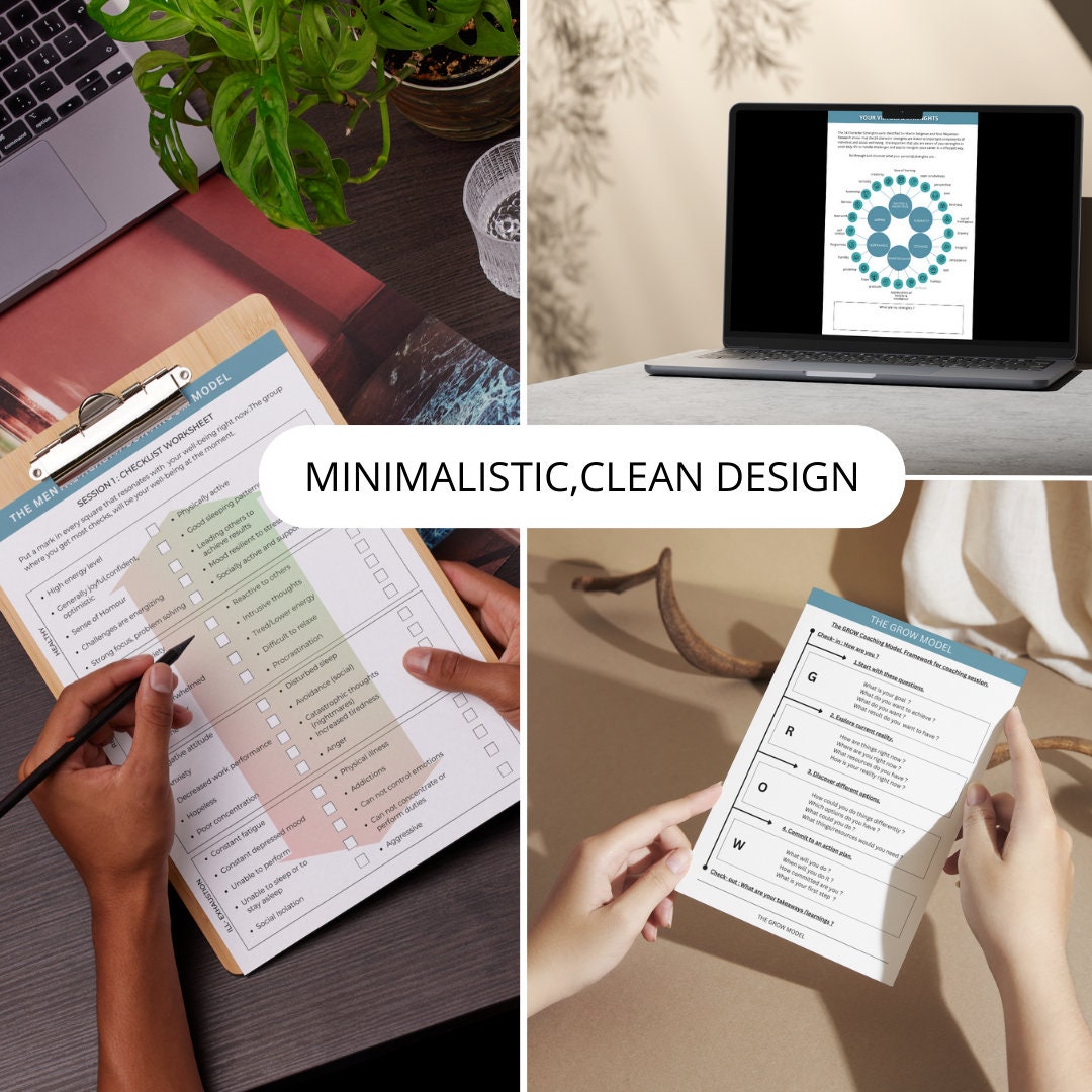 Life Coaching Business Template , Coaching Kit Worksheet, Editable ...