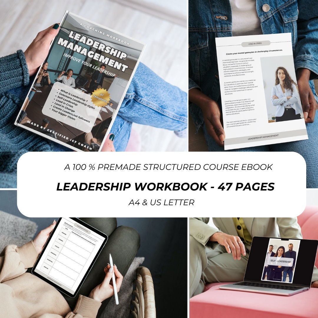 Leadership Coaching Template Kit, Coaching Leaders Worksheet ...