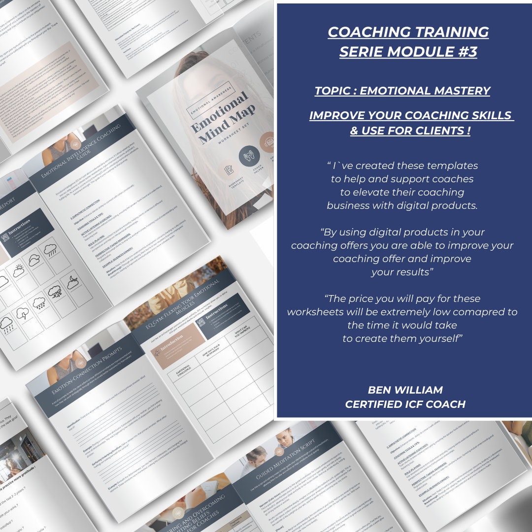 Therapy Workbook Printables, Coping Skills Canva Template, Mindfulness ...