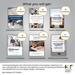 Pro Coaching Kit With 1000+ Coaching Templates | Canva Coaching ...