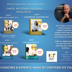 Coaching Business Planner, Coaching Start-up Checklist, Coaching Guide ...