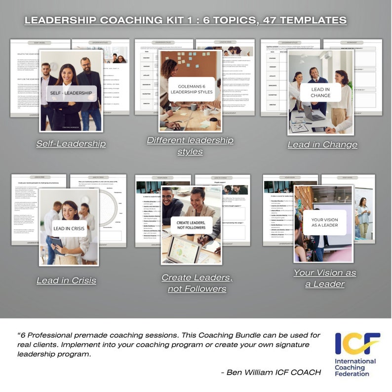 100 Leadership Coaching Template, Leadership Skill Training, Coaching ...