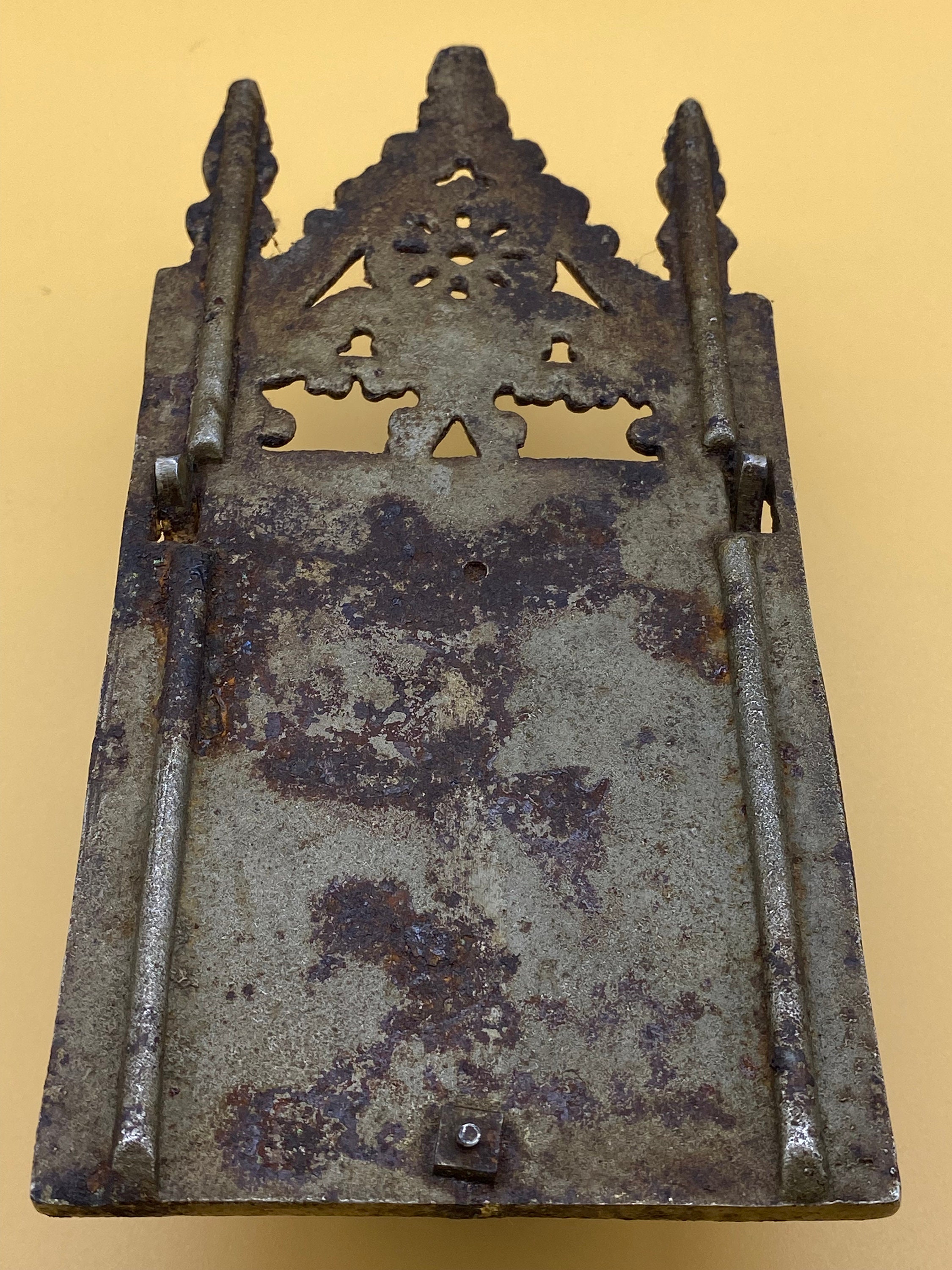 Gothic Styled Wall Pocket Vintage Wall Pocket Antique Wall Pocket Notre ...