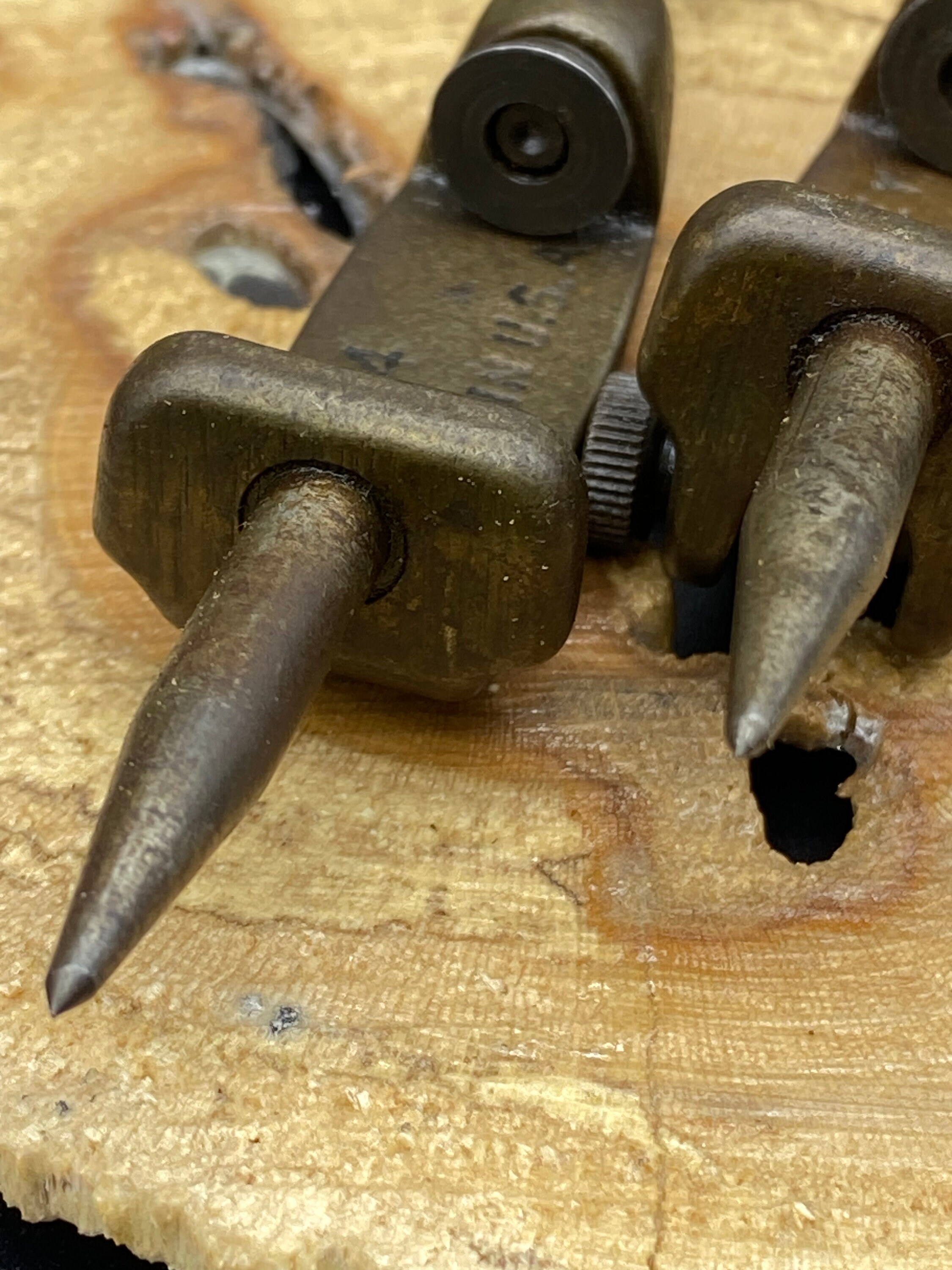 Stanley No. 4 Brass Trammel Points - Etsy