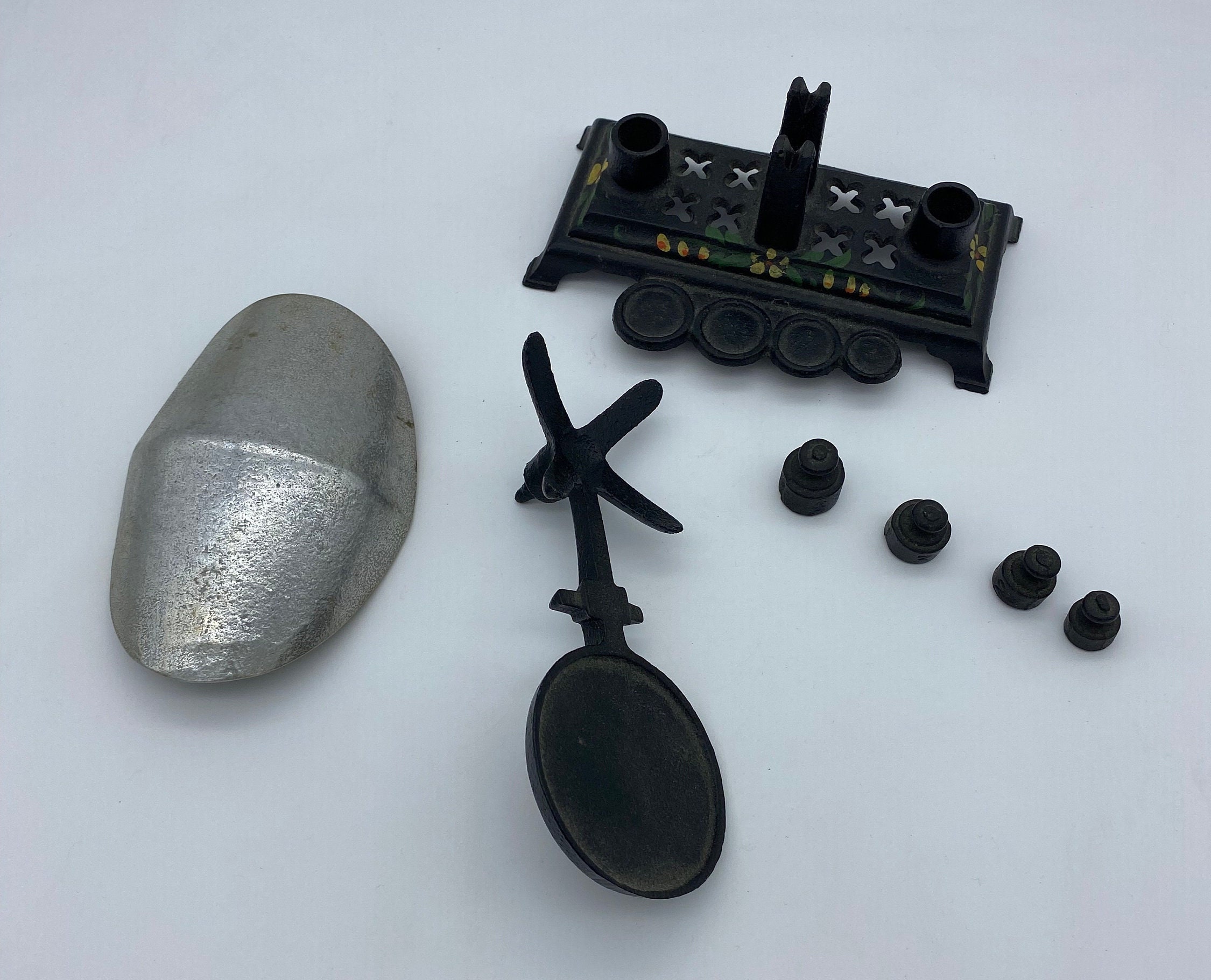 Vintage Miniature Cast Iron Scale Cast Iron Models Cast Iron ...