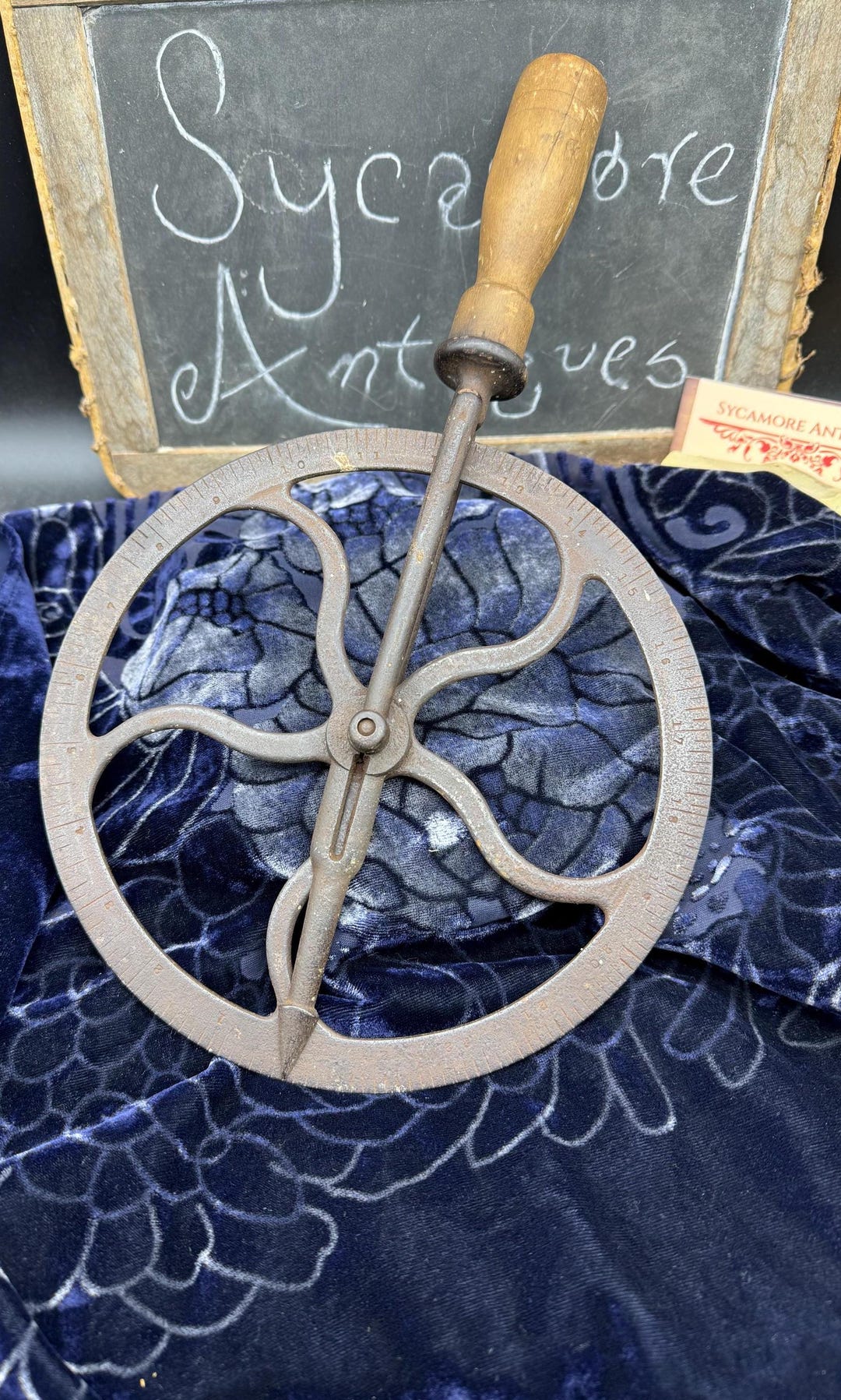 Antique Wheelwright's Traveler Tool: Early 1900s Wagon Wheel ...