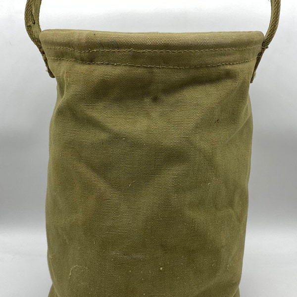 Vintage Canvas Water Bag - Etsy