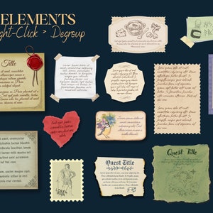 Dnd Quest Board Canva Template: RPG GM Tools (digital Download) - Etsy