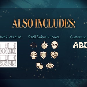 Dnd Spell Card Blank Templates: Craft Your Ultimate Dnd Spellbook ...