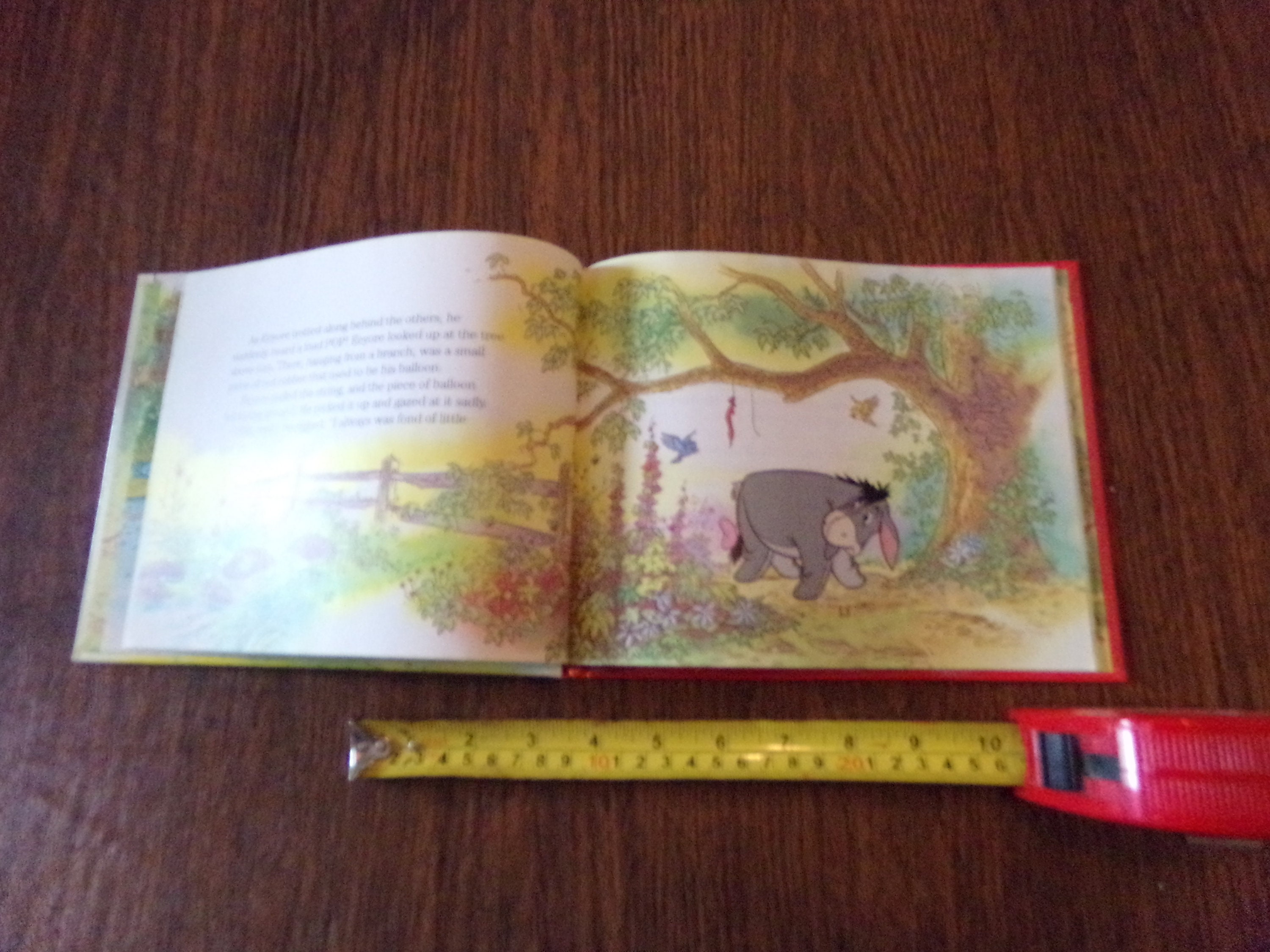 Grolier Books 1995-eeyore and the Ballon Tree-disney's - Etsy