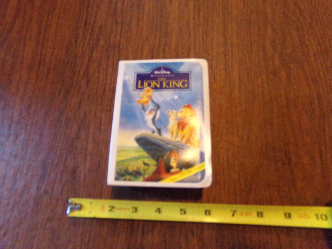 Vintage-simba Figurine-the Lion King-1996-mcdonald's Commemorative Walt ...