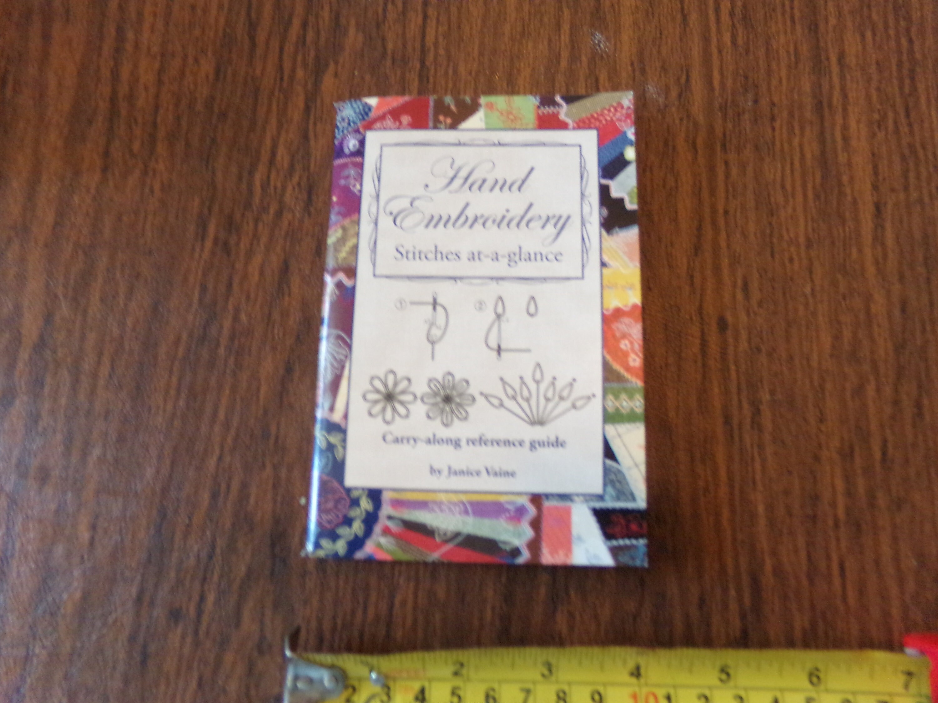 Hand Embroidery Stitches At-a-glance: Carry-along Reference Guide by ...