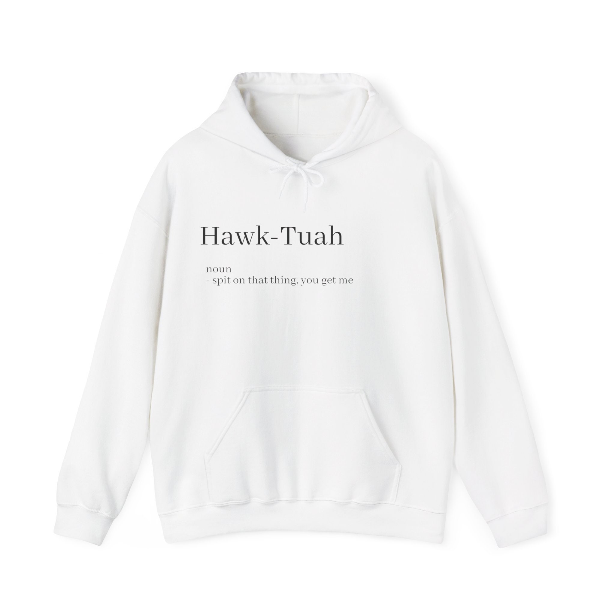 Hawk-tuah front Graphic Unisex Heavy Blend™ Hooded Sweatshirt - Etsy