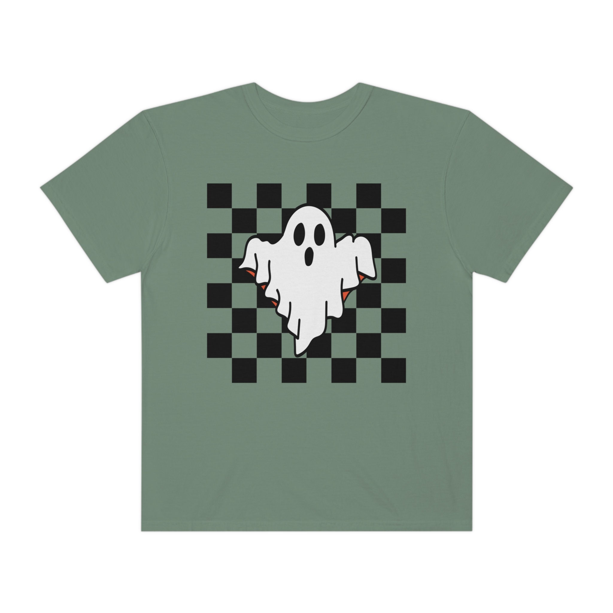 Cute Ghost Shirt Comfort Colors Halloween Retro Halloween Shirt ...