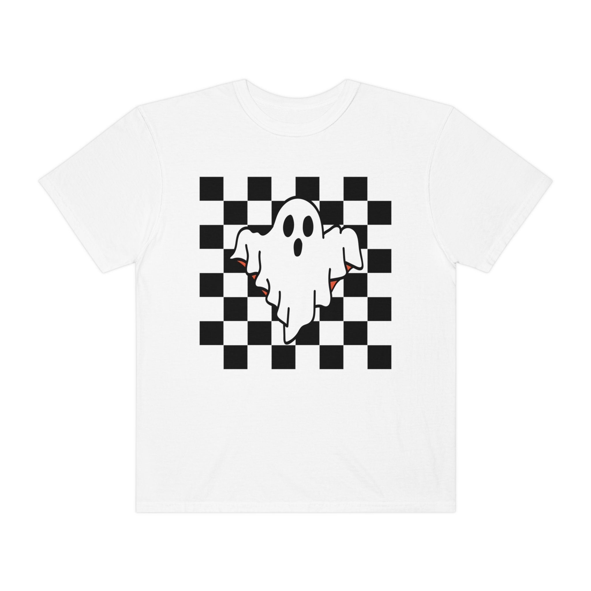 Cute Ghost Shirt Comfort Colors Halloween Retro Halloween Shirt ...