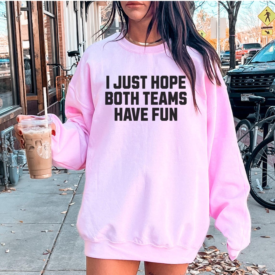 I Just Hope Both Teams Have Fun Sweatshirt, Funny Sports, Go Sports ...