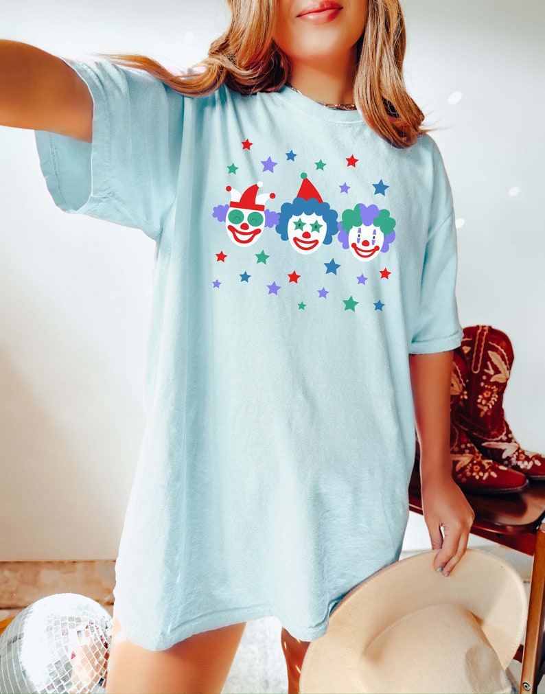 Clowncore Clothing, Clown Shirt, Weirdcore Shirts, Clown Faces, Meme ...