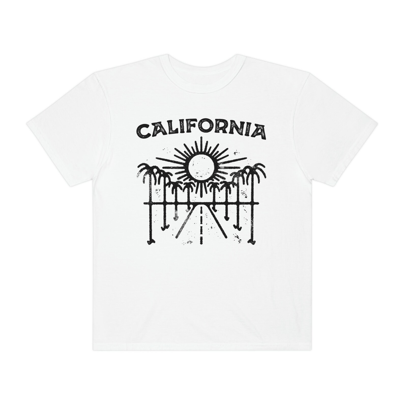 California Shirt, Cali Shirt, Palm Tree Shirt, Beach T Shirt, Summer ...