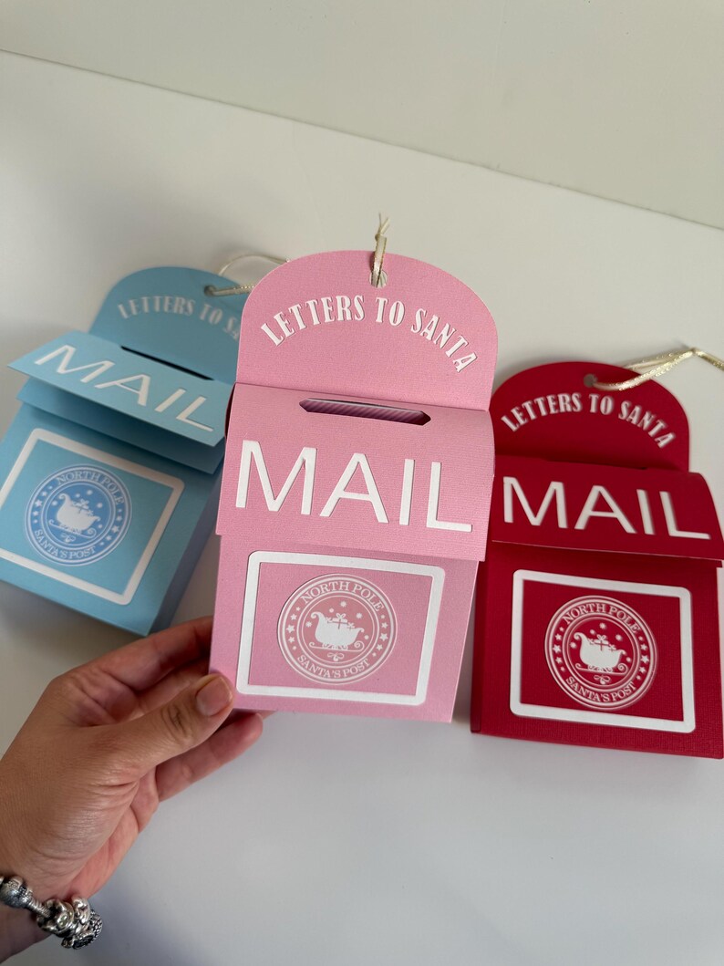 Letters to Santa Activity Box – Christmas Mailbox Craft Set for Kids - Etsy