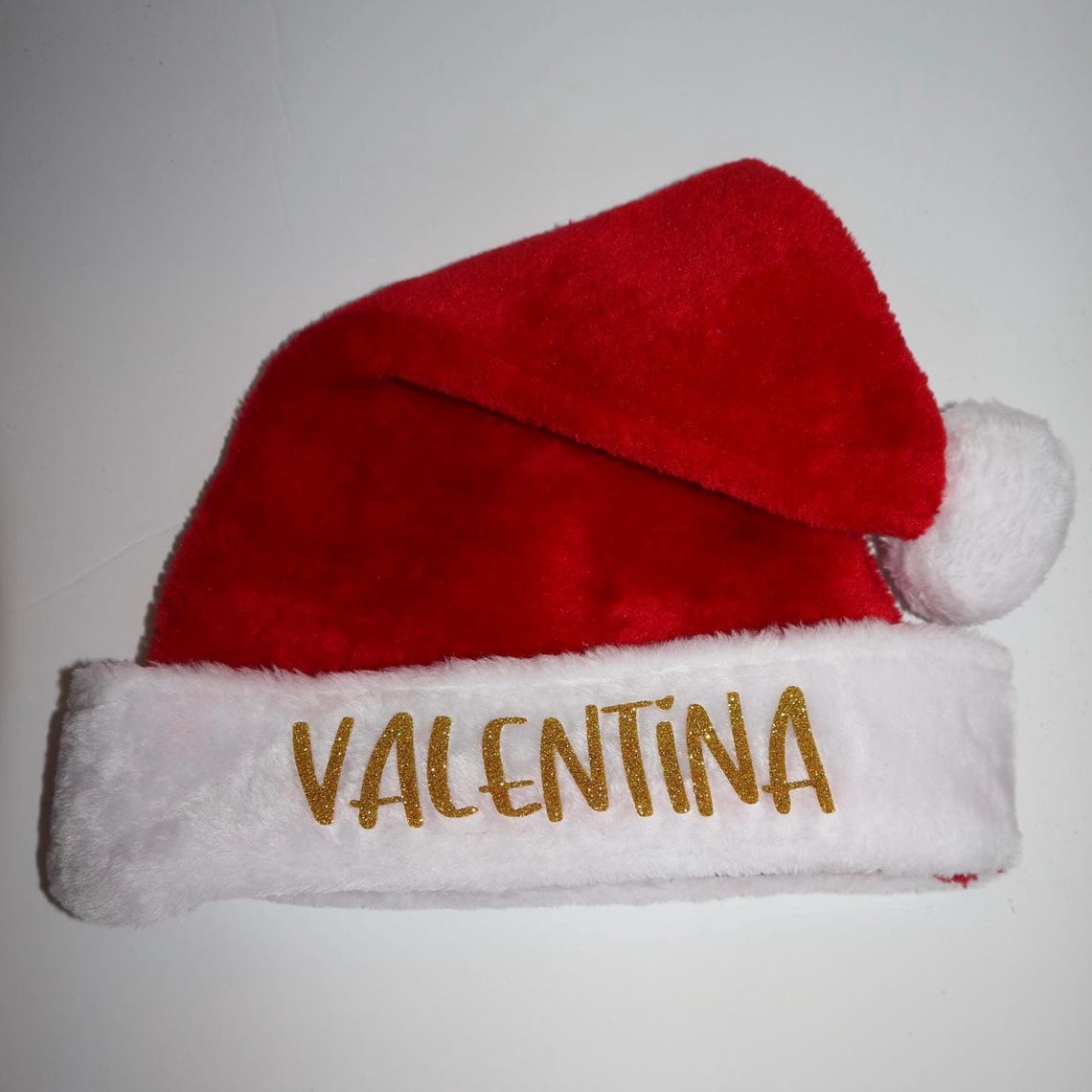 Handmade Personalized Santa Hats-custom Name- Chrsitmas Hats- Heat ...