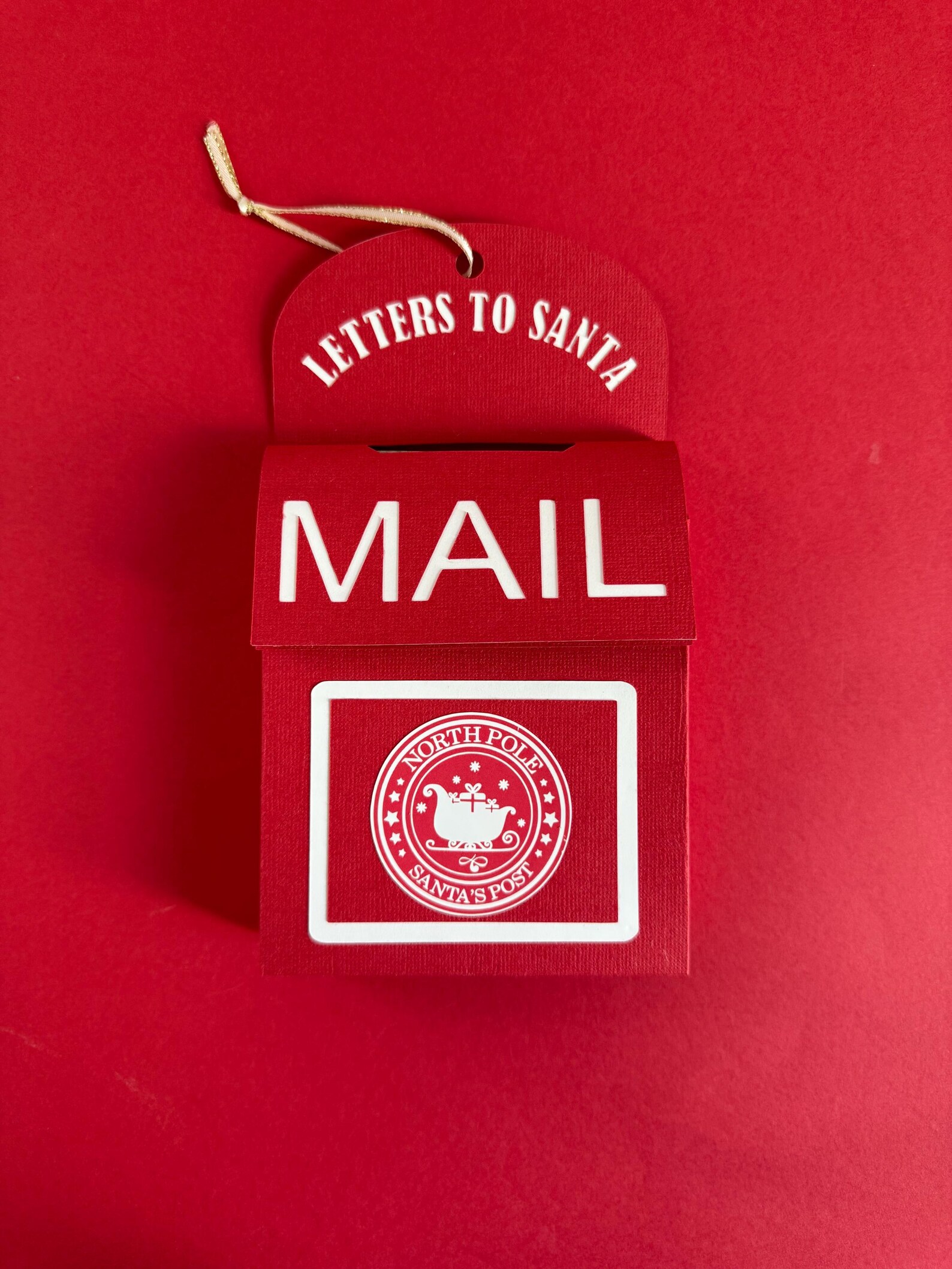 Letters to Santa Activity Box – Christmas Mailbox Craft Set for Kids - Etsy