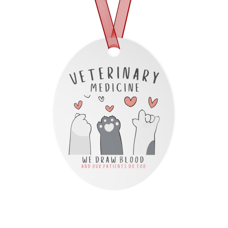 Veterinary Medicine Ornament|veterinary Gift|veterinarian|vet Tech Gift ...