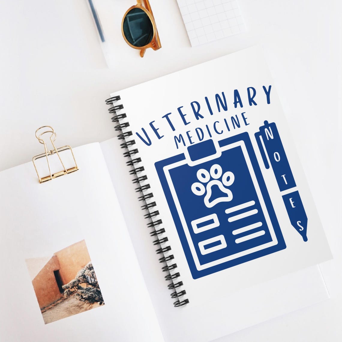 Veterinary Spiral Notebook Ruled Line|veterinarytech|vettech|veterinary ...