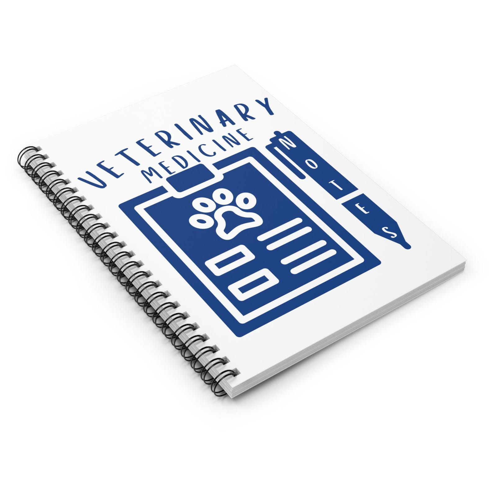 Veterinary Spiral Notebook Ruled Line|veterinarytech|vettech|veterinary ...