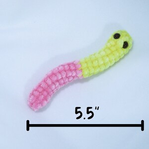 Sour Gummy Worms! ___________ 3 Pack, Posable Worm Plushies, Novelty ...