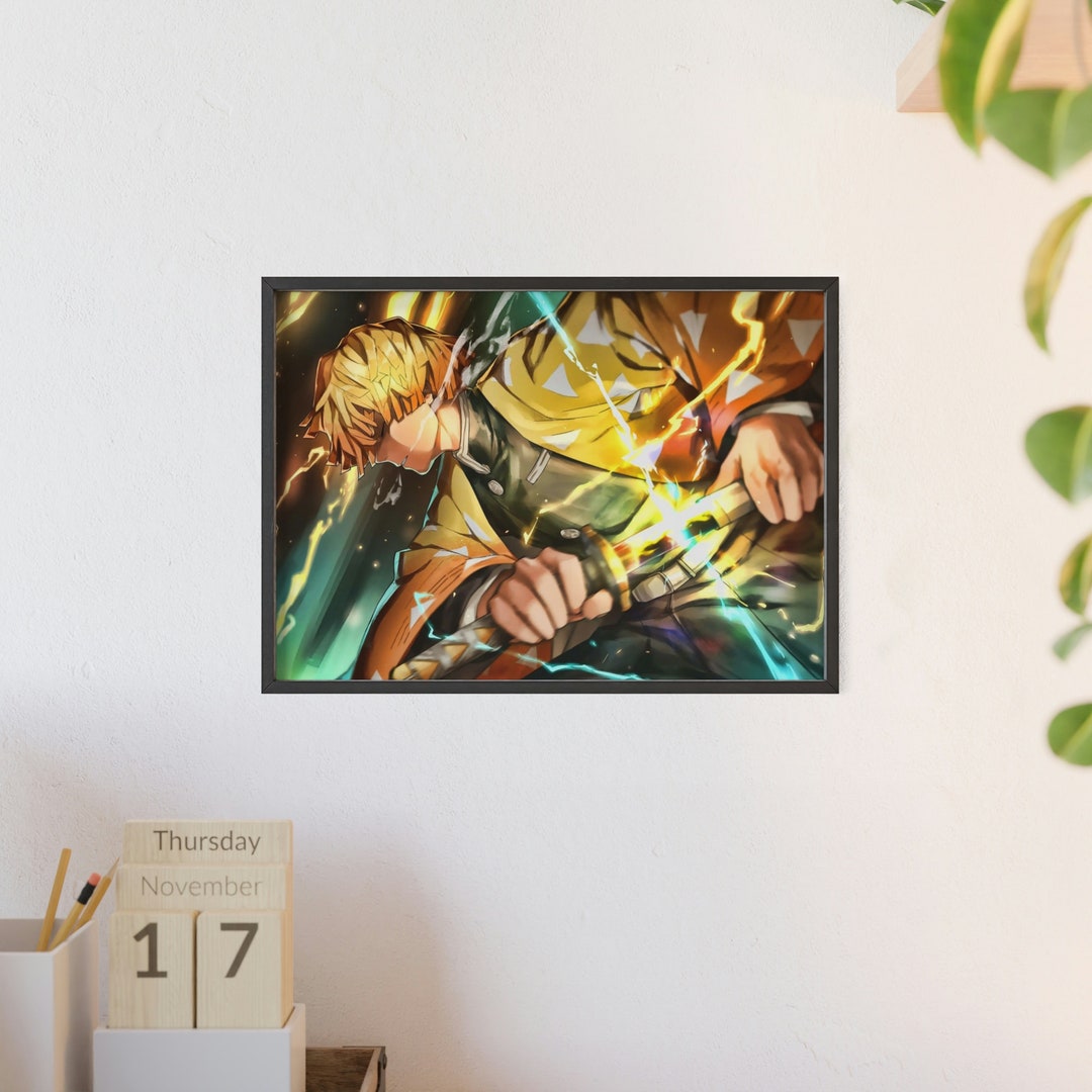 Zenitsu With Frame - Etsy