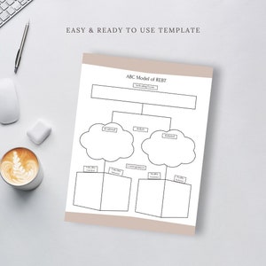 ABC Model of REBT Worksheet - Etsy