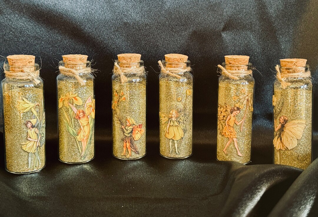 Fairy Dust Bottles Fairy Garden Supplies Party Favor Gift Magic Dust ...