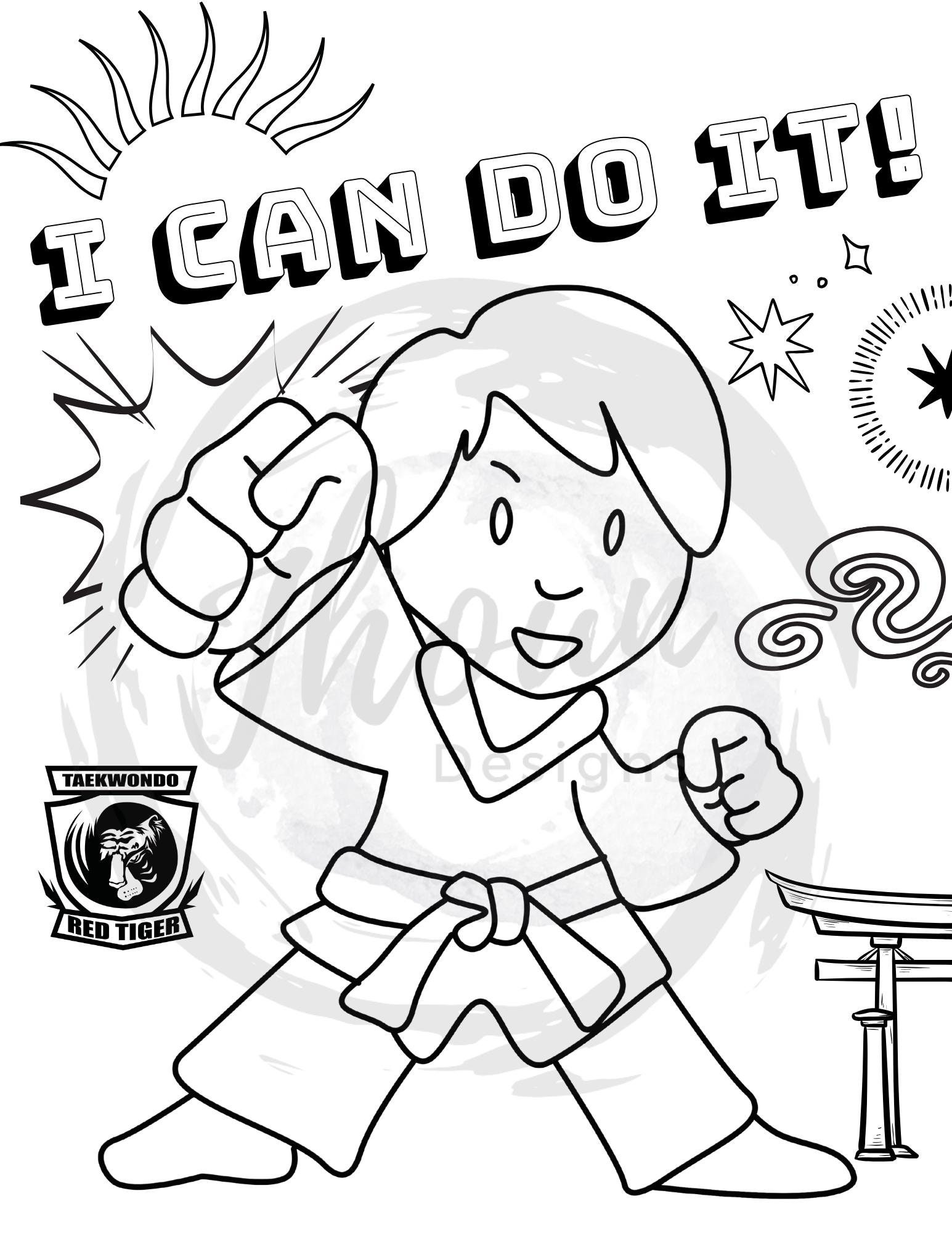I Can Do It Boy Ninja - Etsy