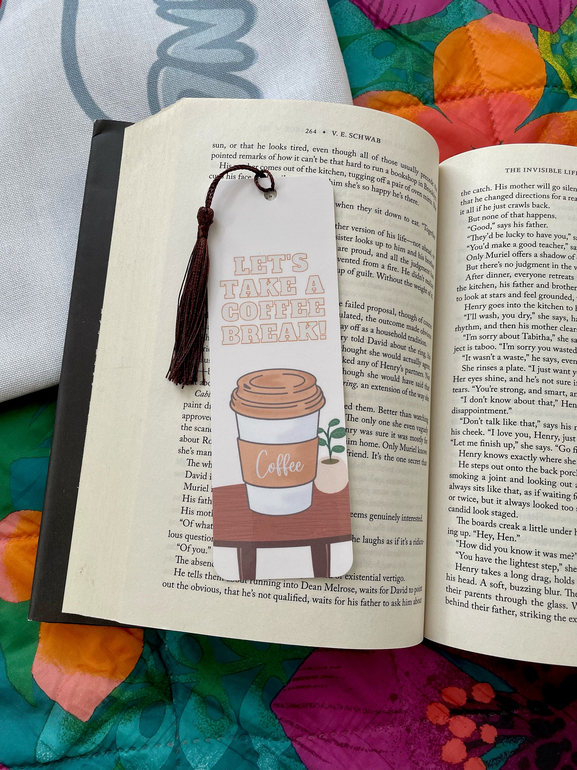 Coffee Lover Bookmarks | Handmade Bookmarks | Individual or Set ...