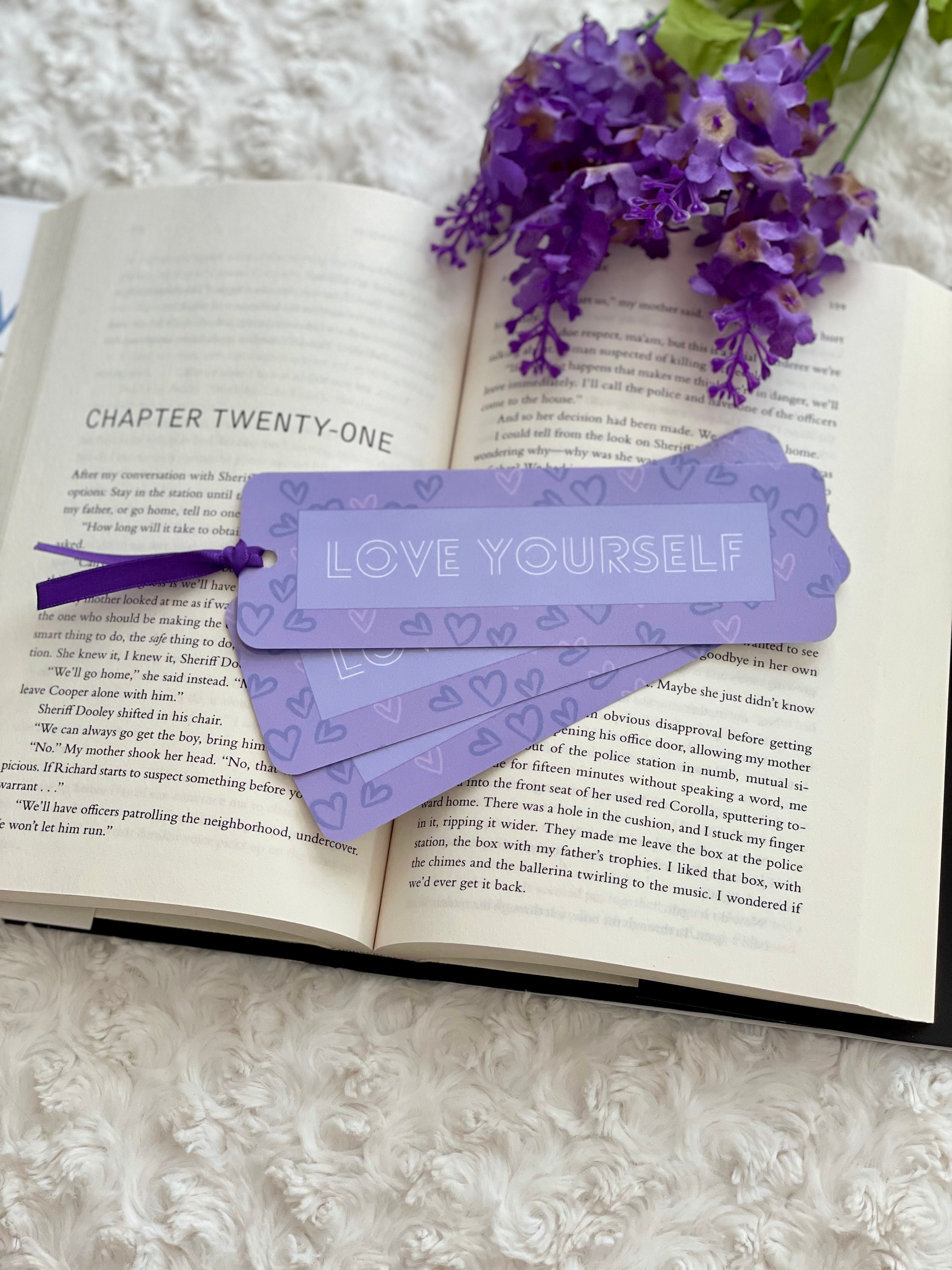 BTS Inspired Bookmarks Love Yourself, Borahae, yet to Come, BTS Army ...