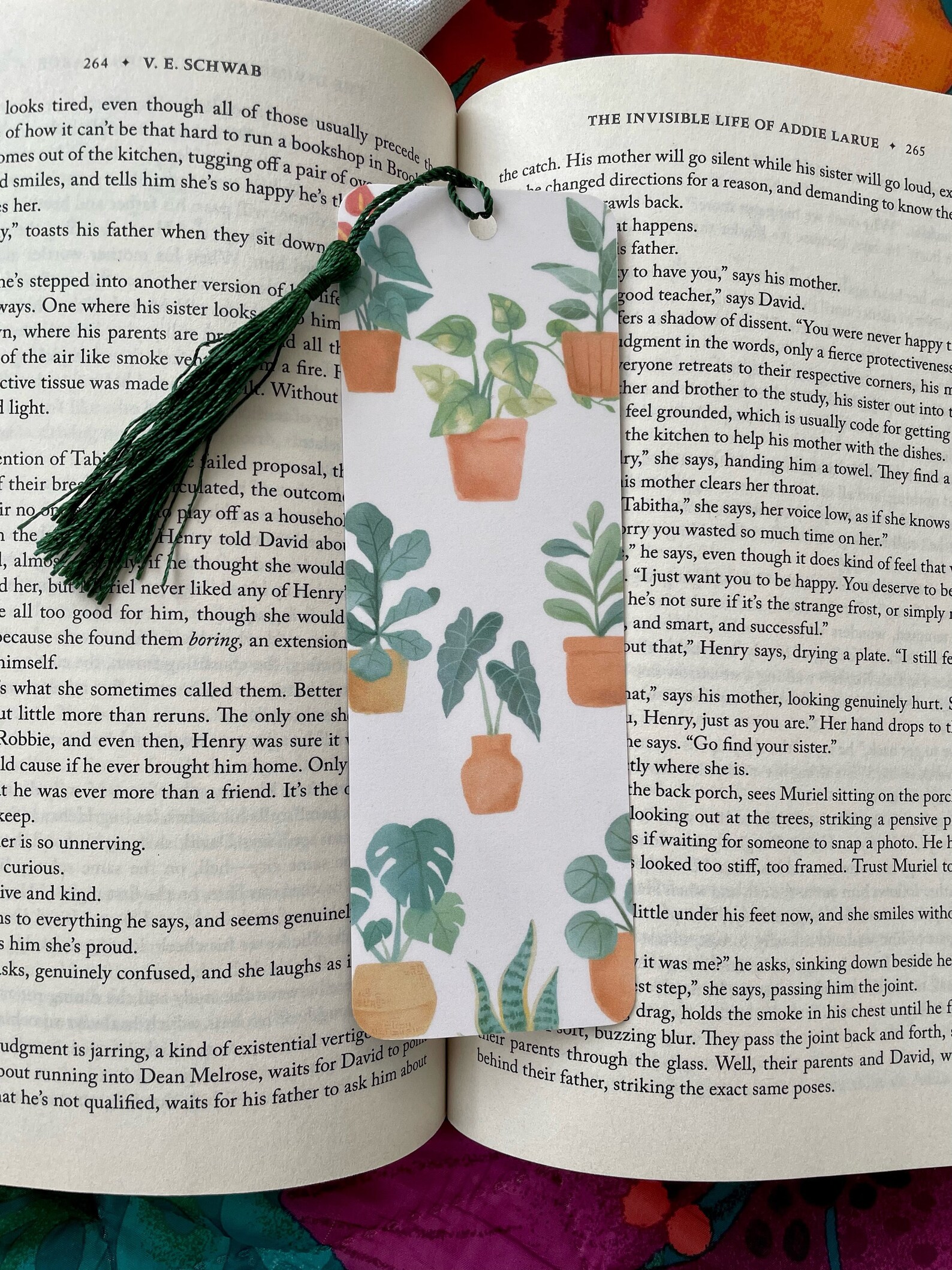 Plant Bookmarks | Cactus Bookmarks | Handmade Bookmark | Bookmark With ...