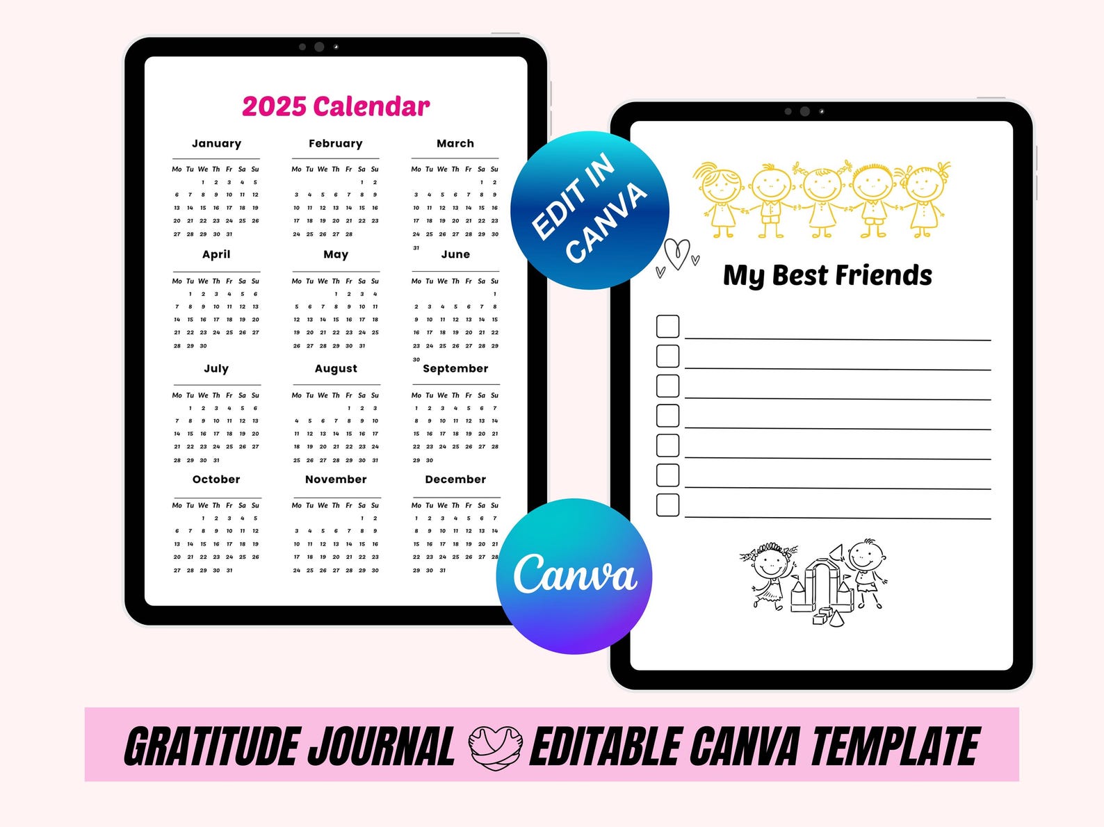 Gratitude Journal for Kids KDP Interior Daily Gratitude Journal for ...