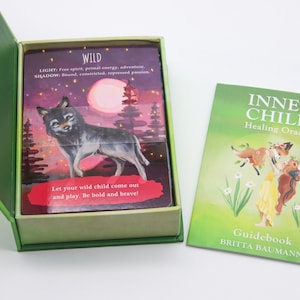 Inner Child Healing Oracle: 56 Oracle Cards & Guidebook by Britta ...