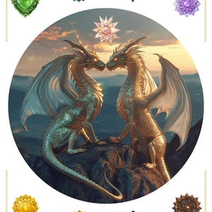 Dragon Oracle: A 54-card Deck & Guidebook by Britta Baumann - Etsy