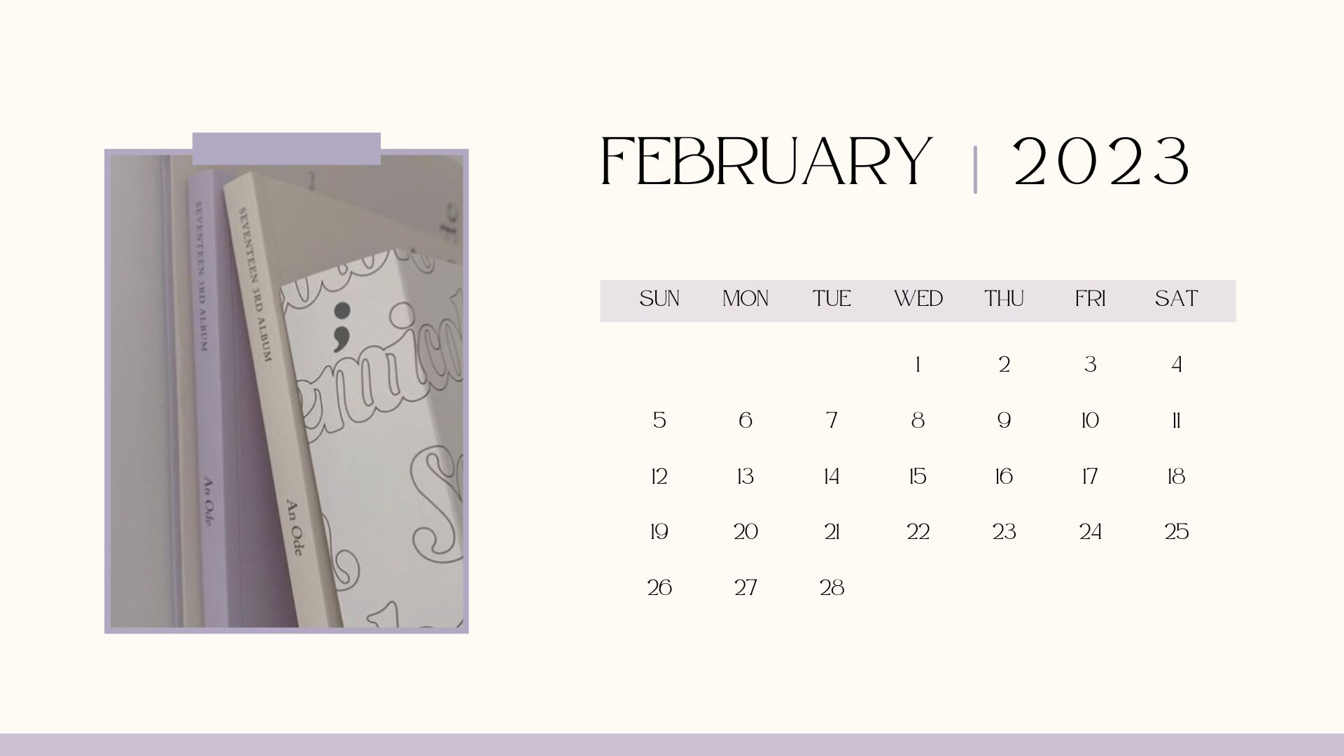 2023 Lavender Digital Planner, Aesthetic, Planner, Twelve Months ...