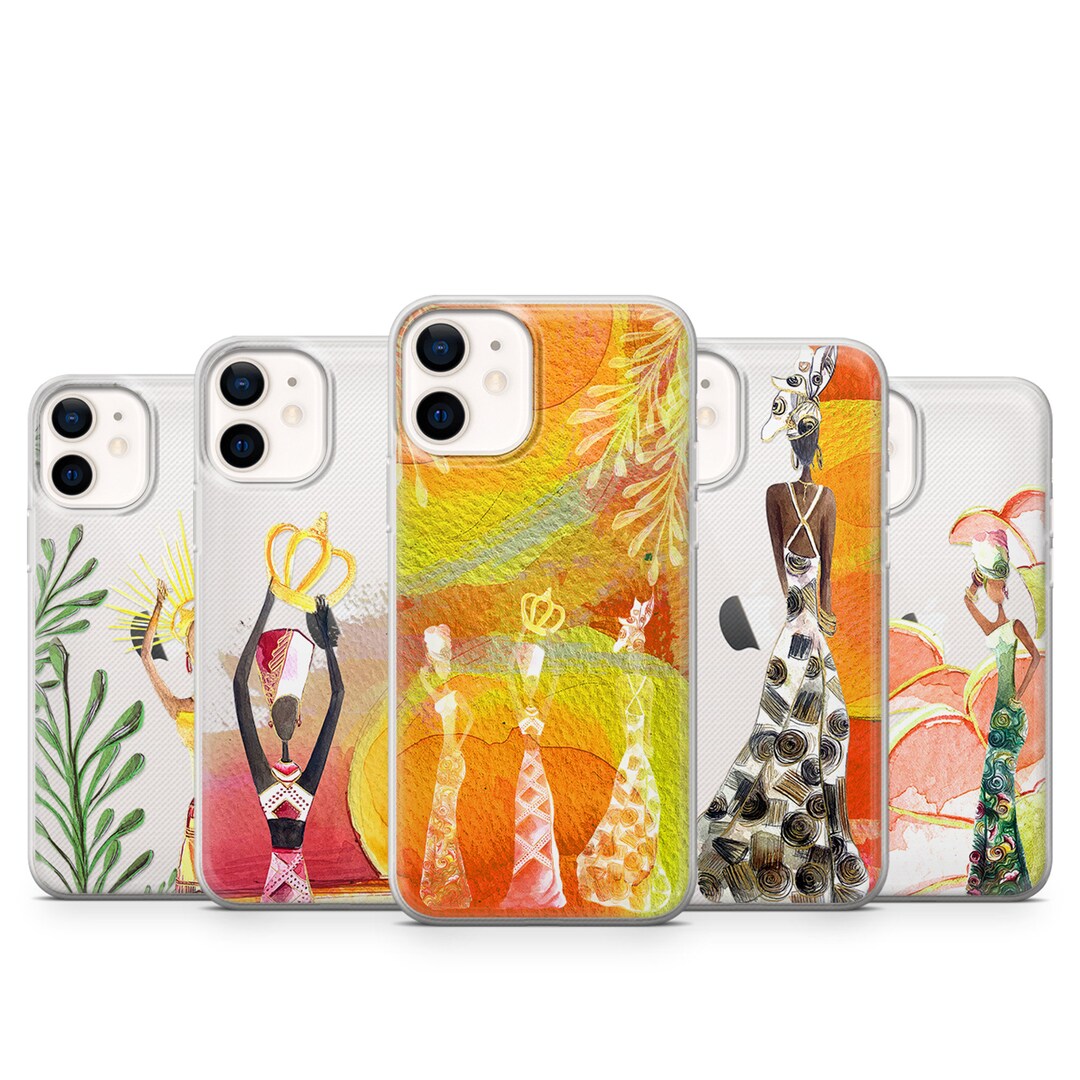 Afro American Woman Phone Case, African Cover for iPhone 17 Pro Max ...