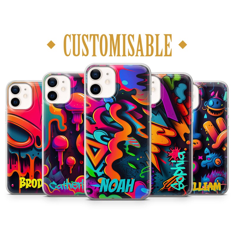 Graffiti iPhone Case - Etsy