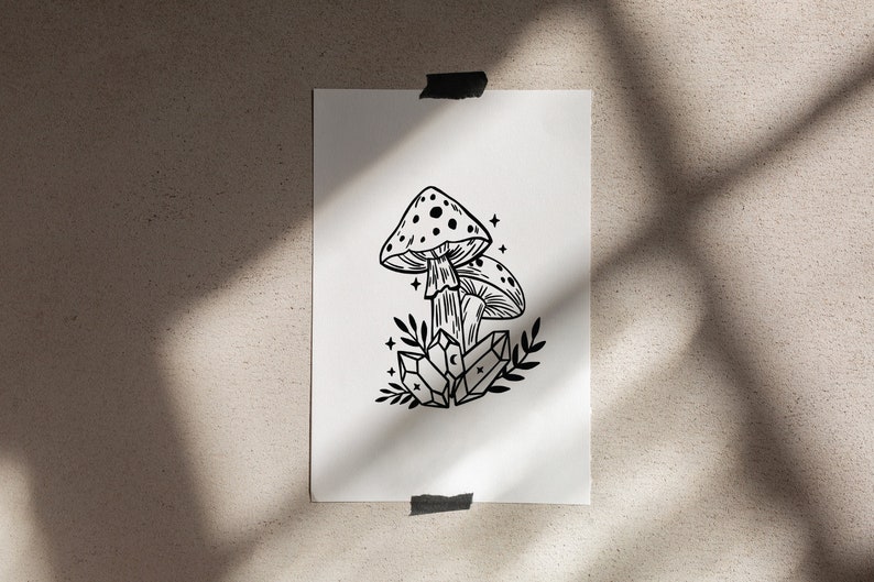 Seta celestial svg / MUSHROOM SVG BUNDLE / Seta mágica svg, dxf, png ...