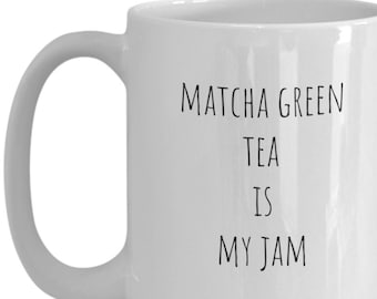 Cute Matcha Mug Matcha Lover Gift Green Tea Mug Green Tea - Etsy
